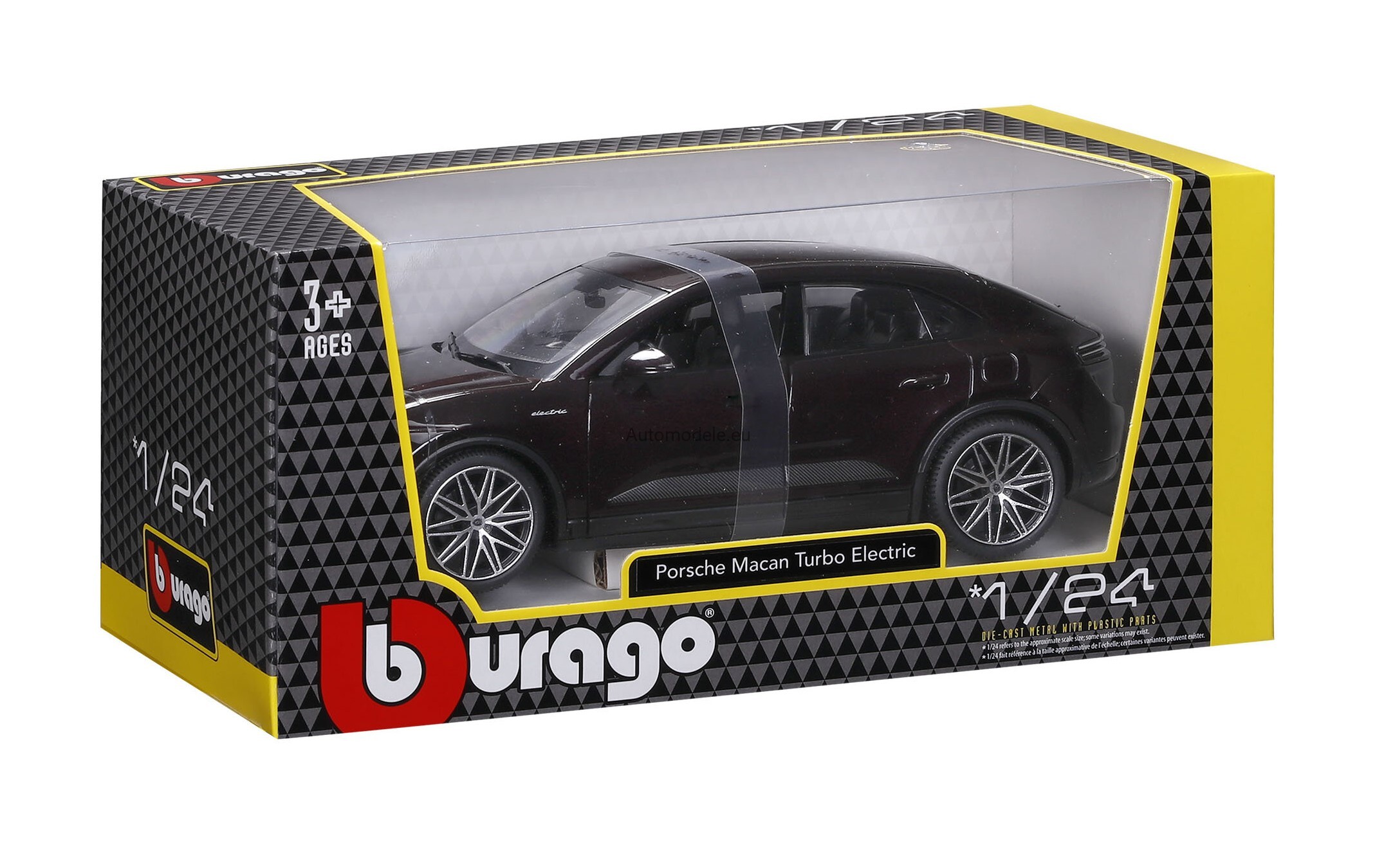Porsche Macan 4 Turbo Electric 2024 Copper Bburago 1:24 - 21114Co ...
